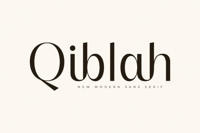 Qiblah Font - Download Free Font