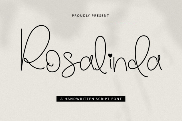 Rosalinda Handwritten Font - Download Free Font