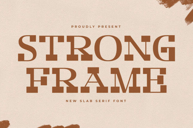 Strong Frame Font - Download Free Font