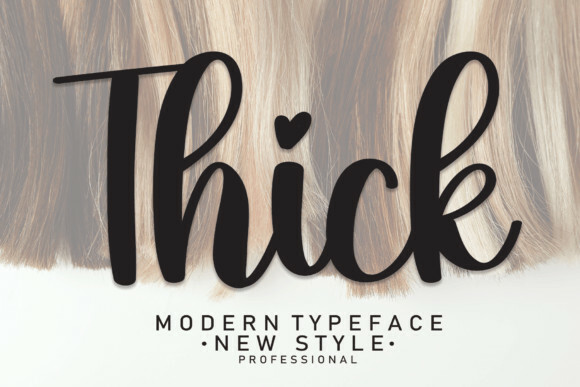 Thick Font - Download Free Font