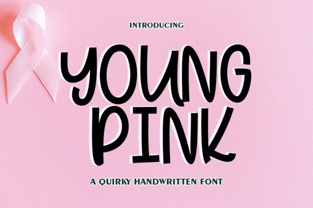 Young Pink Display Font - Download Free Font