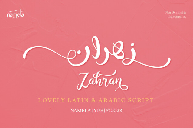 Zahran Font - Download Free Font