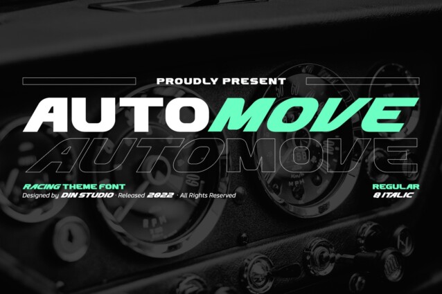 Automove Font - Download Free Font