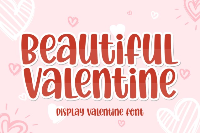 Beautiful Valentine Display Font - Download Free Font