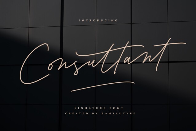 Consultant Font - Download Free Font