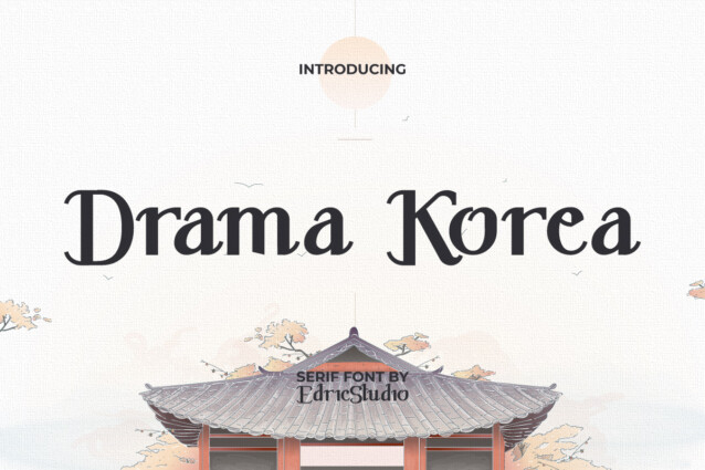 Drama Korea Font - Download Free Font