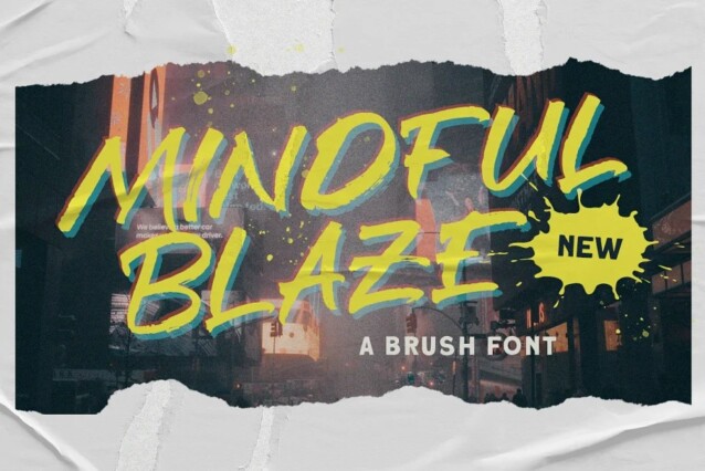 Mindful Blaze Font - Download Free Font