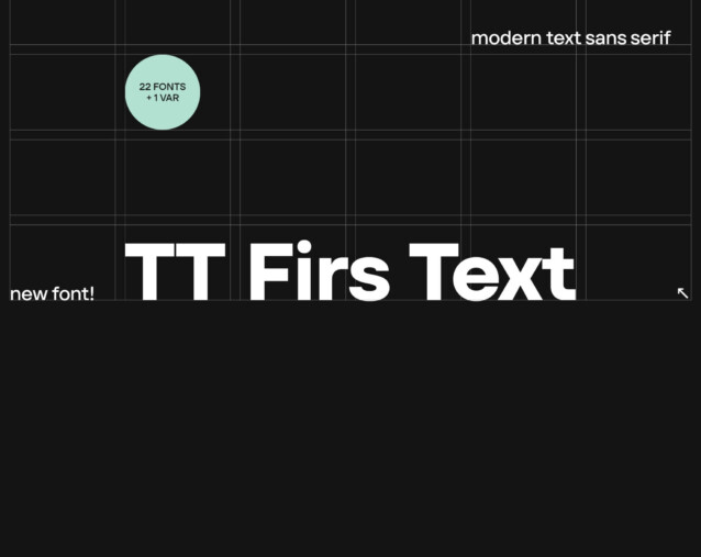 TT Firs Text Font Family - Download Free Font