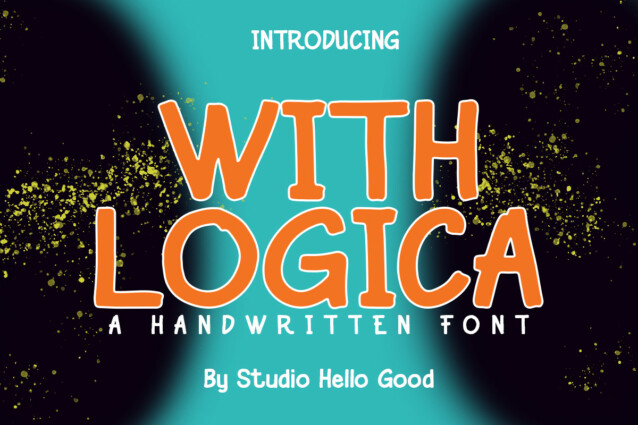 With Logica Font - Download Free Font