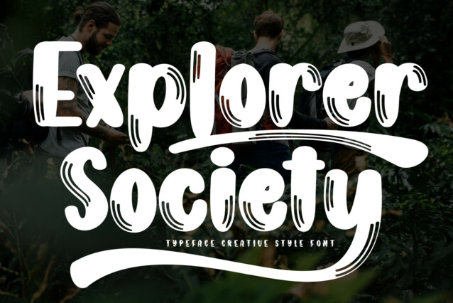 Explorer Society Font - Download Free Font