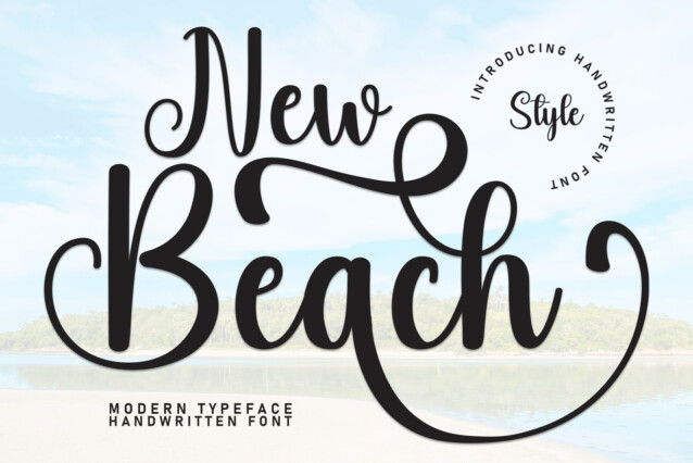 New Beach Script Font - Download Free Font