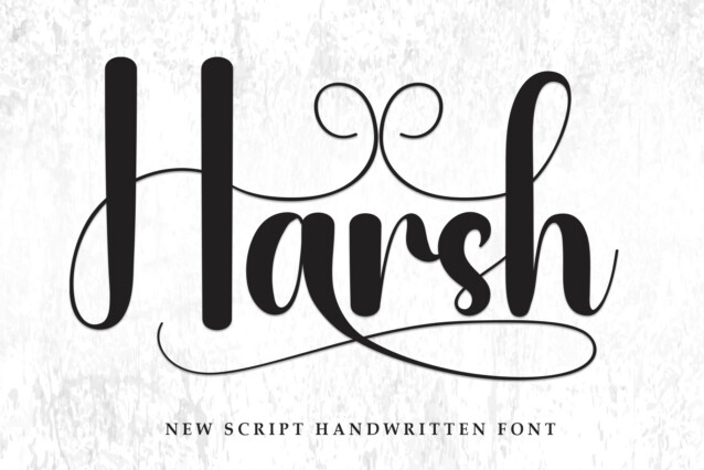 Harsh Script Font - Download Free Font