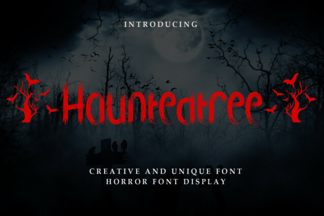 Hauntedtree Script Font - Download Free Font