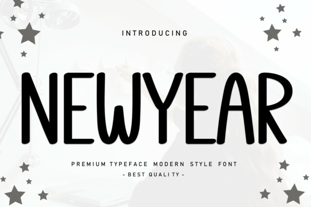 Newyear Display Font - Download Free Font