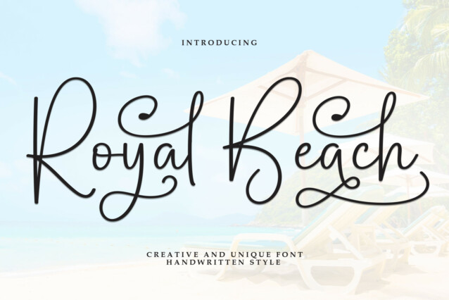 Royal Beach Script Font - Download Free Font