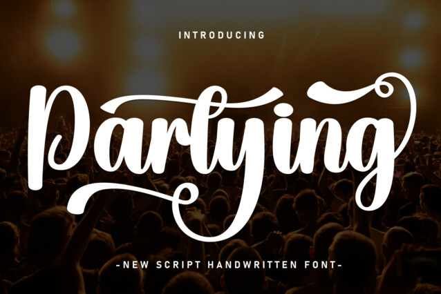 Partying Script Font - Download Free Font