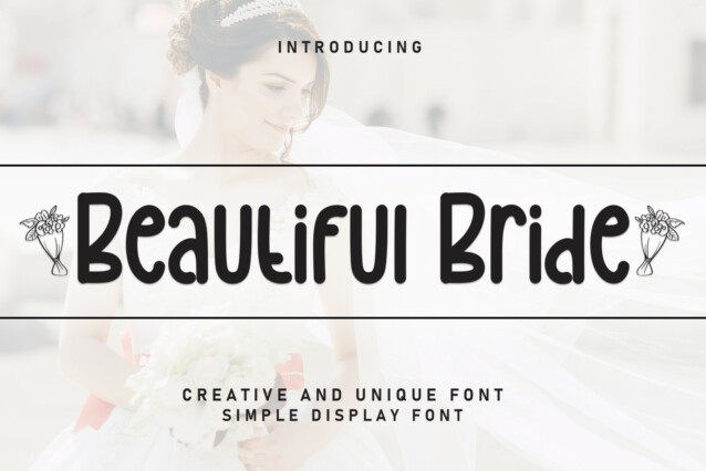 Beautiful Bride Display Font - Download Free Font