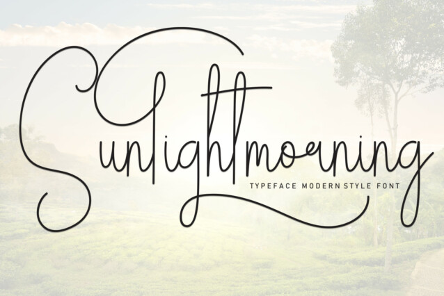 Sunlightmorning Script Font - Download Free Font