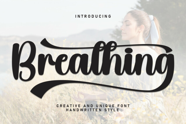 Breathing Script Font - Download Free Font