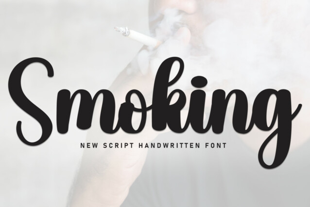 Smoking Script Typeface - Download Free Font