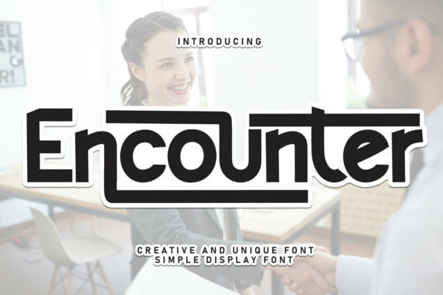 Encounter Display Font - Befonts