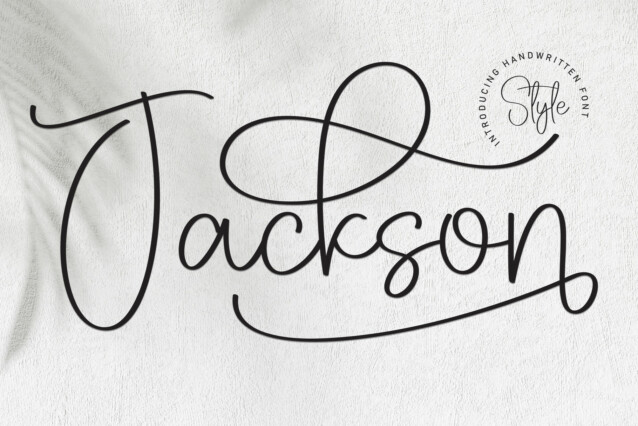 Jackson Script Font - Download Free Font