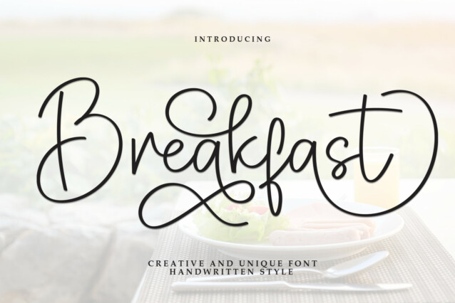 Breakfast Script Font - Download Free Font
