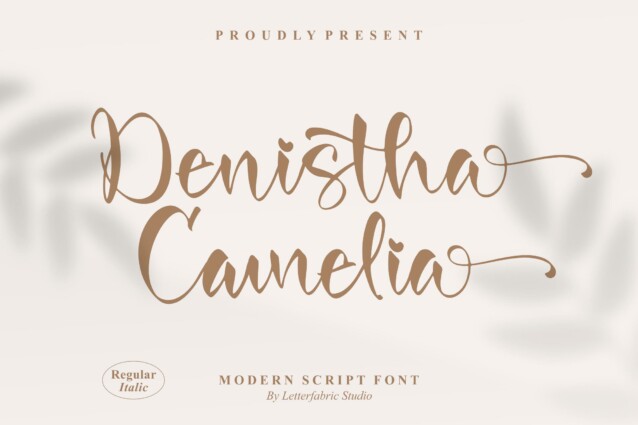 Denistha Camelia Font - Download Free Font