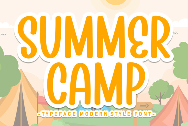 Summer Camp Script Typeface - Download Free Font