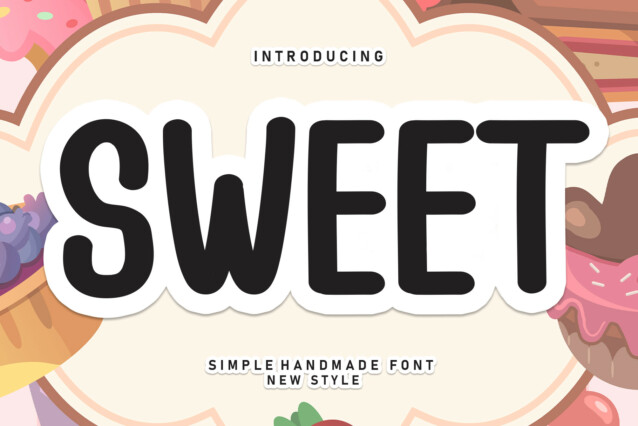 Sweet Display Font - Download Free Font