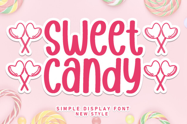 Sweet Candy Display Typeface - Download Free Font