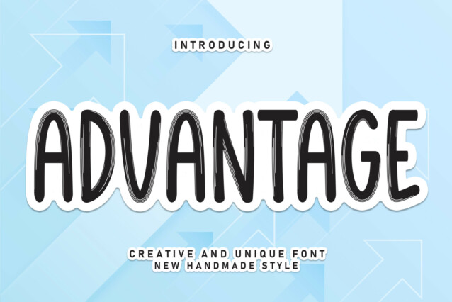Advantage Display Font - Befonts