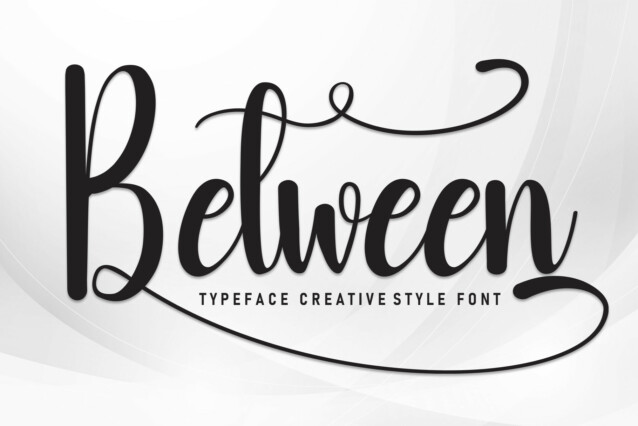 Between Script Font - Download Free Font
