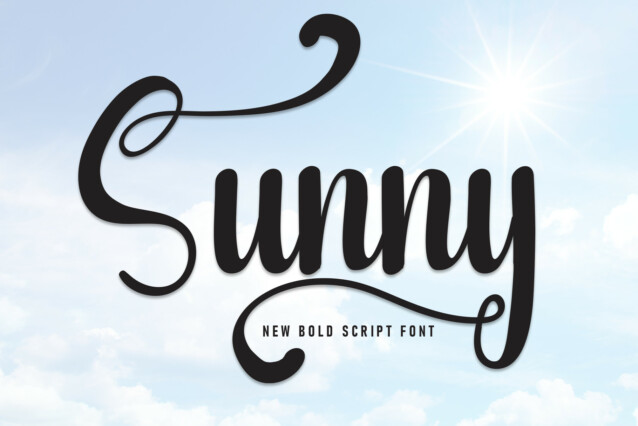 Sunny Script Font - Download Free Font