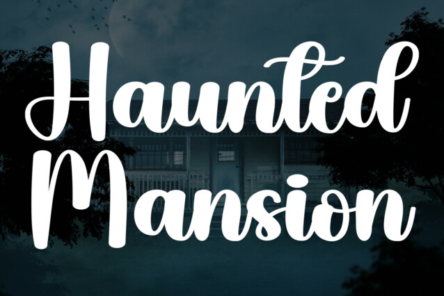 Haunted Mansion Script Font - Download Free Font