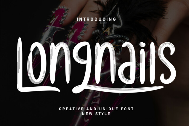 Longnails Script Font - Download Free Font