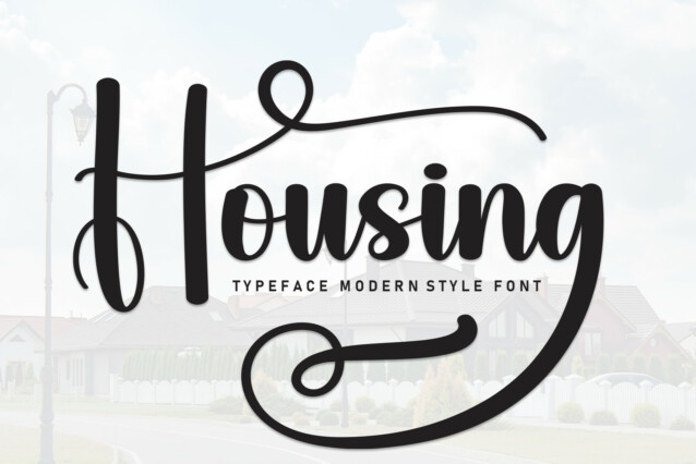 Housing Script Font - Download Free Font