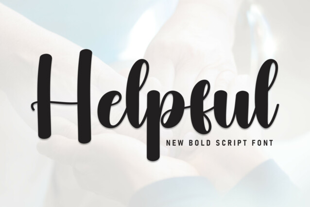 Helpful Script Typeface - Download Free Font