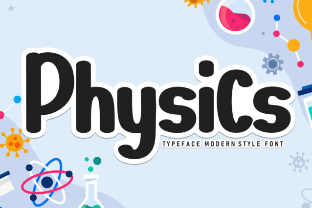 Physics Display Font - Download Free Font