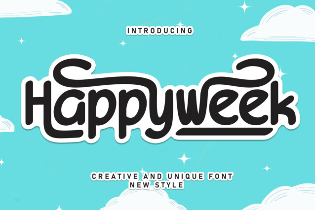 Happyweek Script Font - Download Free Font