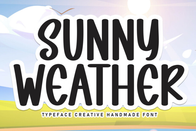 Sunny Weather Display Font - Download Free Font