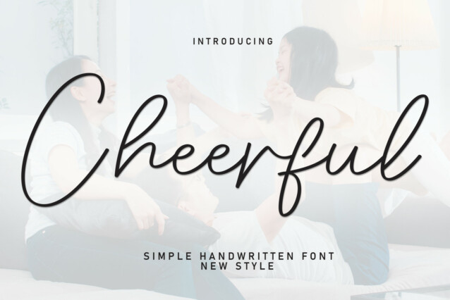 Cheerful Script Font - Download Free Font