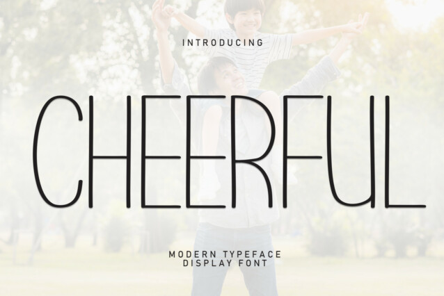 Cheerful Display Font - Download Free Font
