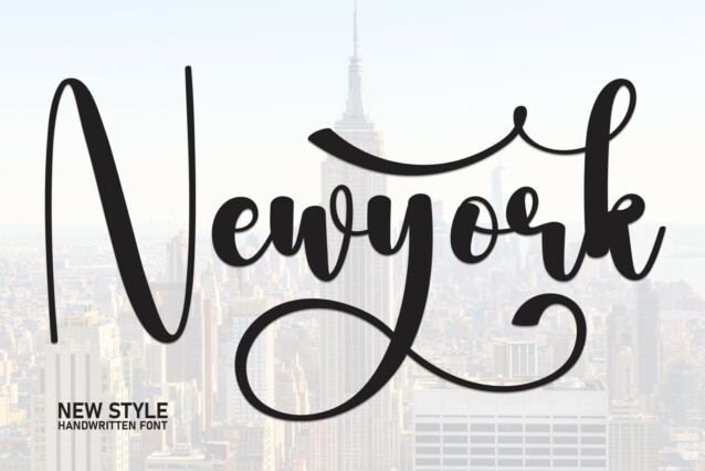 Newyork Script Font - Download Free Font