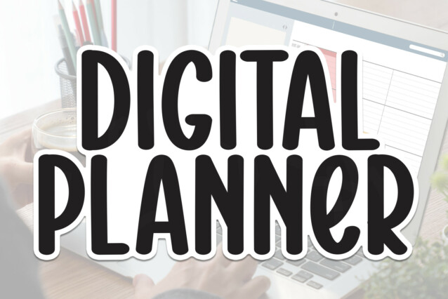Digital Planner Script Font - Download Free Font