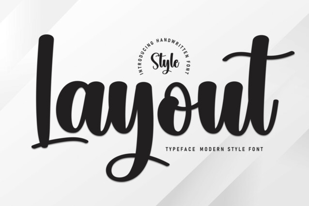 Layout Script Font Download Free Font