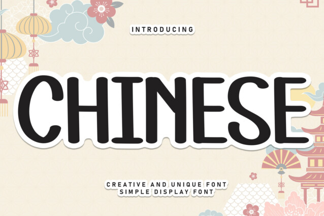 Chinese Display Font - Befonts