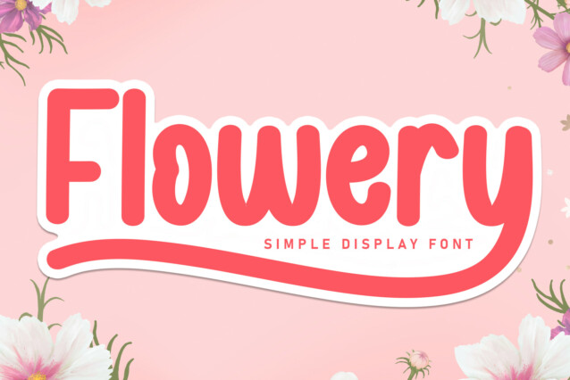 Flowery Script Font - Download Free Font