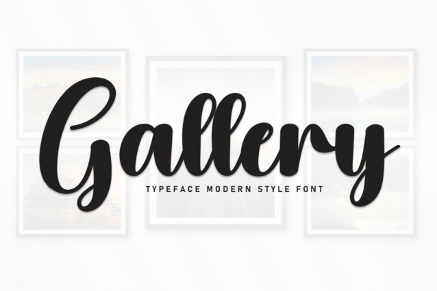 Gallery Script Font - Download Free Font