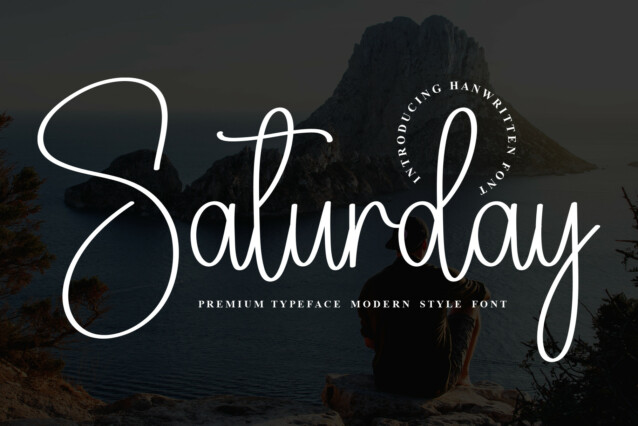 Saturday Handwritten Font - Download Free Font